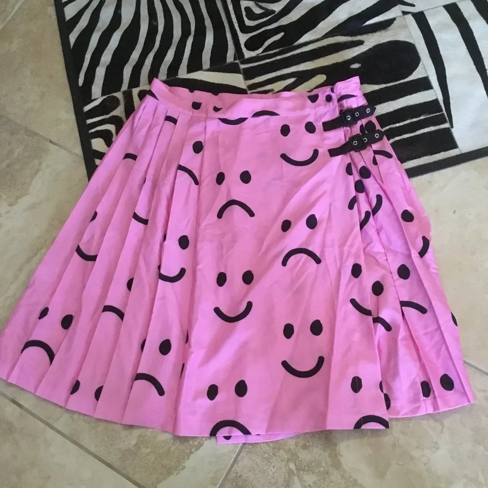 Lazy Oaf | Skirts | Lazy Oaf Happy Sad Collection Skirt Size 22 Uk New ...